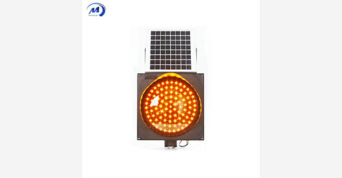 New Solar-Powered Yellow Flash Warning Light Enhances Safety with Zero ...